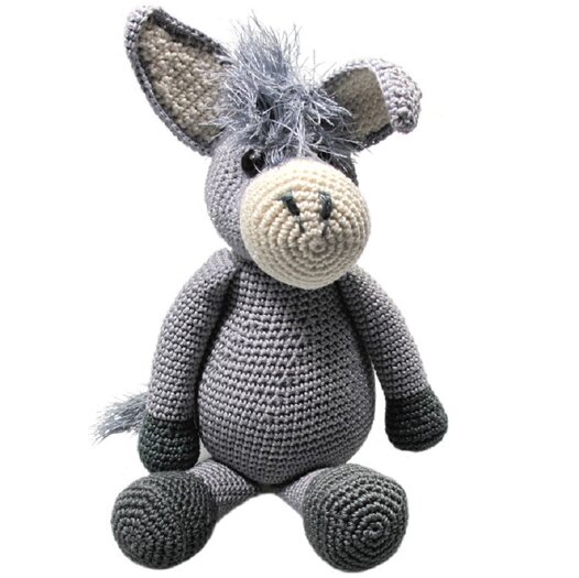 Haakpakket ezel Elsa - Wolcafé is de winkel voor haken, breien, amigurumi, workshops en meer