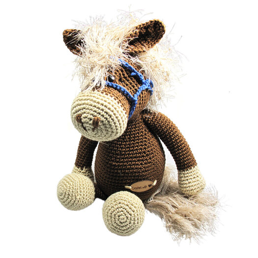 Haakpakket paard Pip - Wolcafé is de winkel voor haken, breien, amigurumi, workshops en meer