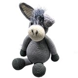 Haakpakket ezel Elsa - Wolcafé is de winkel voor haken, breien, amigurumi, workshops en meer